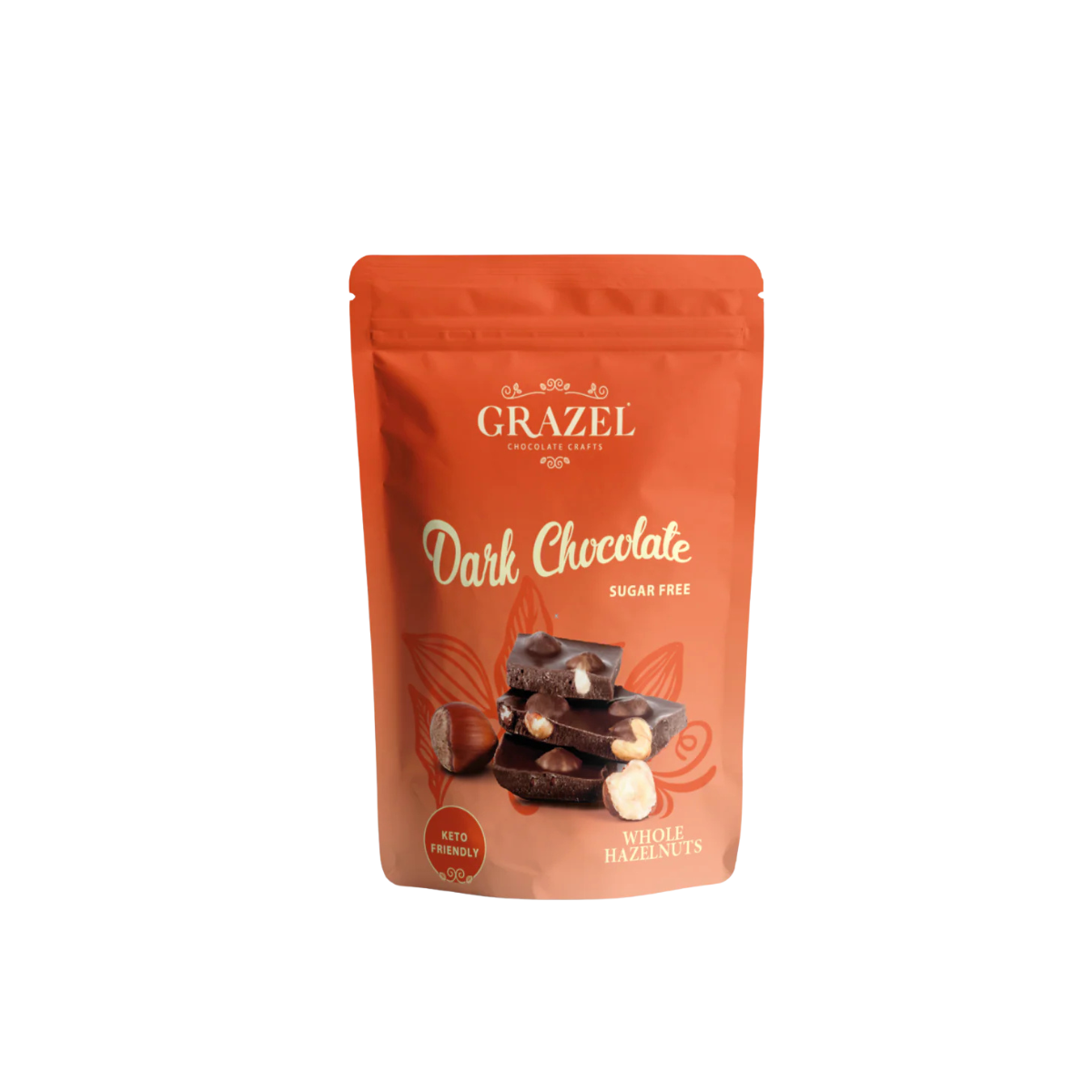Grazel Dark Chocolate Whole Hazelnut - Eat Good