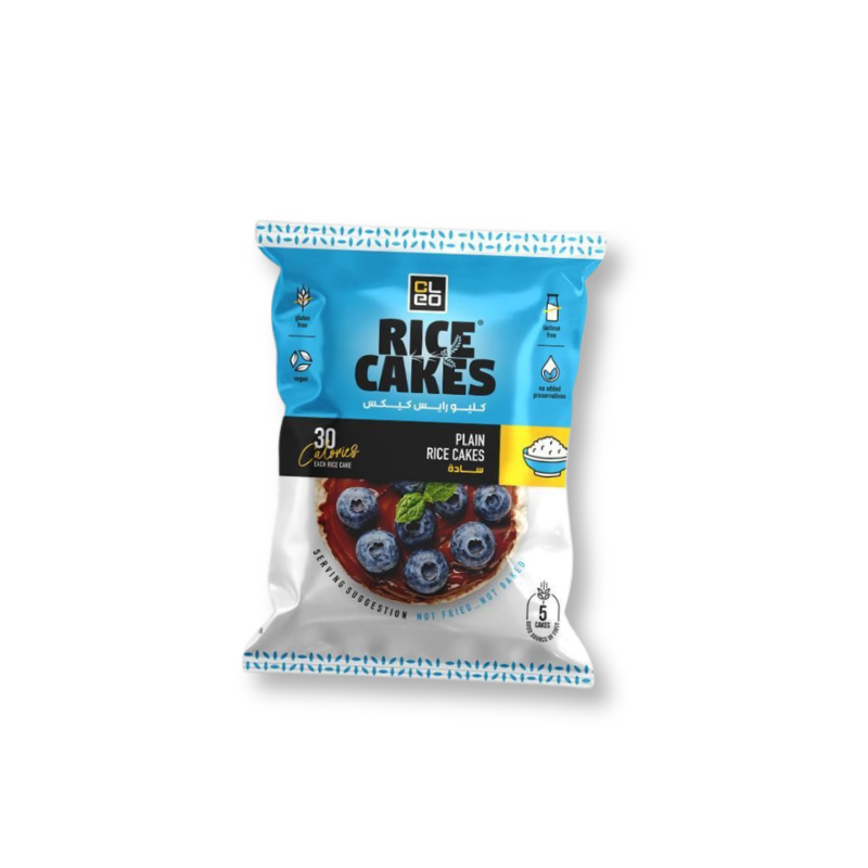 Cleo Plain Rice Cakes (35 g) | Gluten-Free, Vegan & Low-Calorie – Eat Good