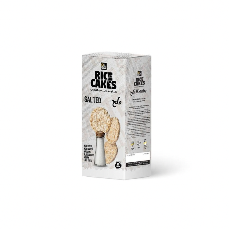 Cleo Salted Rice Cakes (105 g) | Light & Savory Snack – Eat Good