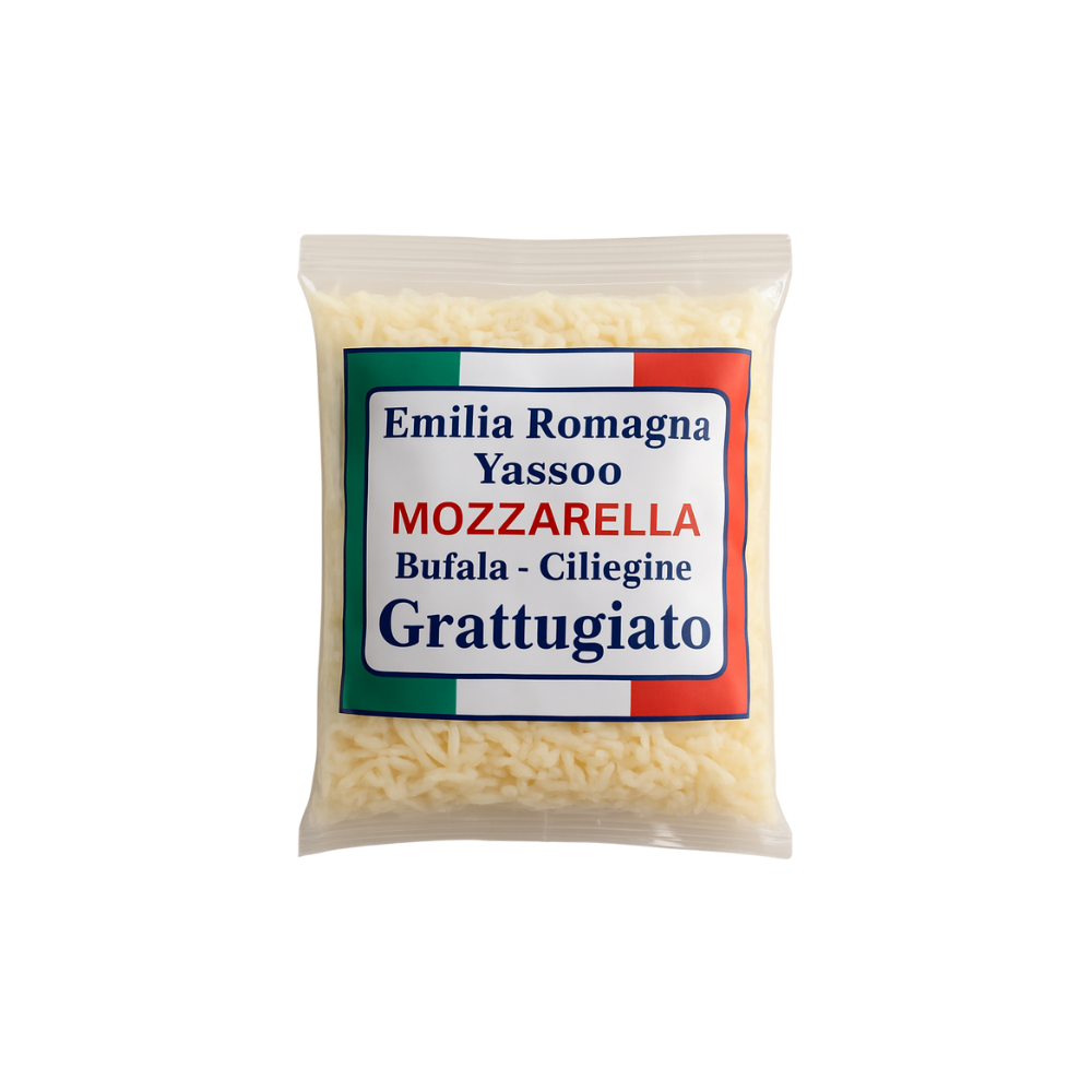Yassoo Grattugiato mozzarella - 900 g - Eat Good